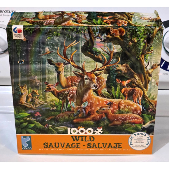 ceaco | Games | 29 Adrian Chesterman Ceaco 1000 Pc Jigsaw Puzzle Wild ...